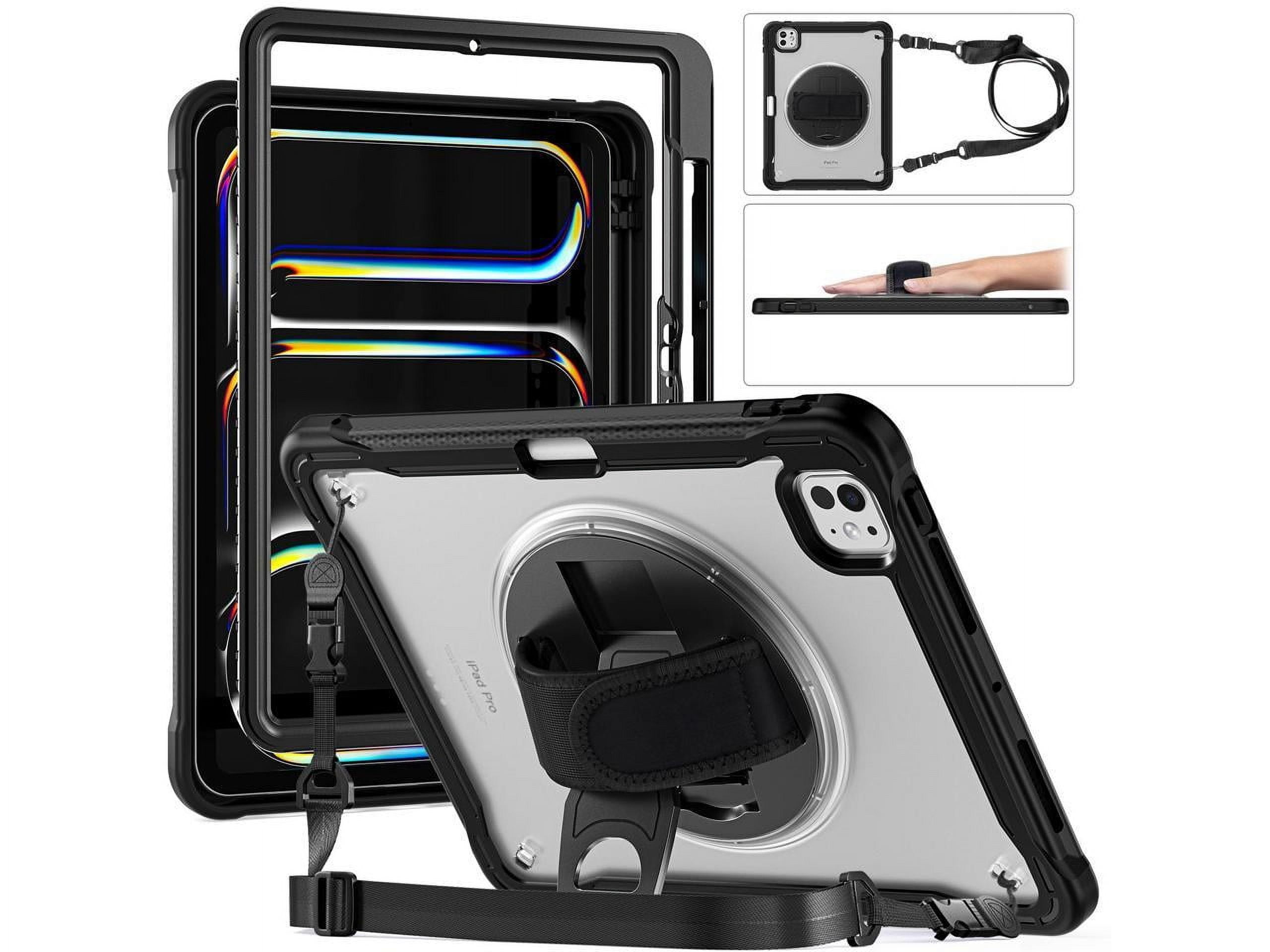 Case for iPad Pro 11 Inch M5 2025 M4 2024 6th 5th Gen Heavy Duty Rugged ...