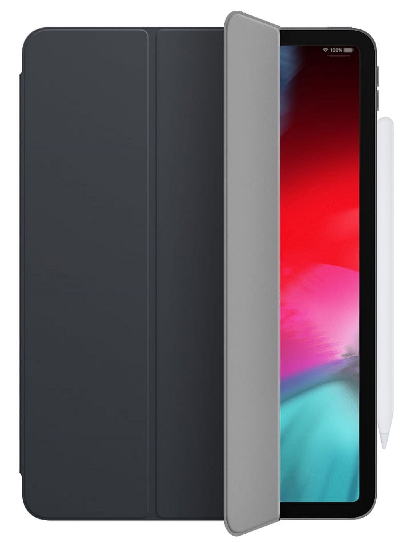 Case for iPad Pro 12.9, BLACK Nakedcellphone Folding Folio [VIEWING ...