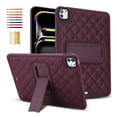 Case for iPad Pro 13 M5 2025 / Pro 13 M4 2024, PU Leather Back Cover ...