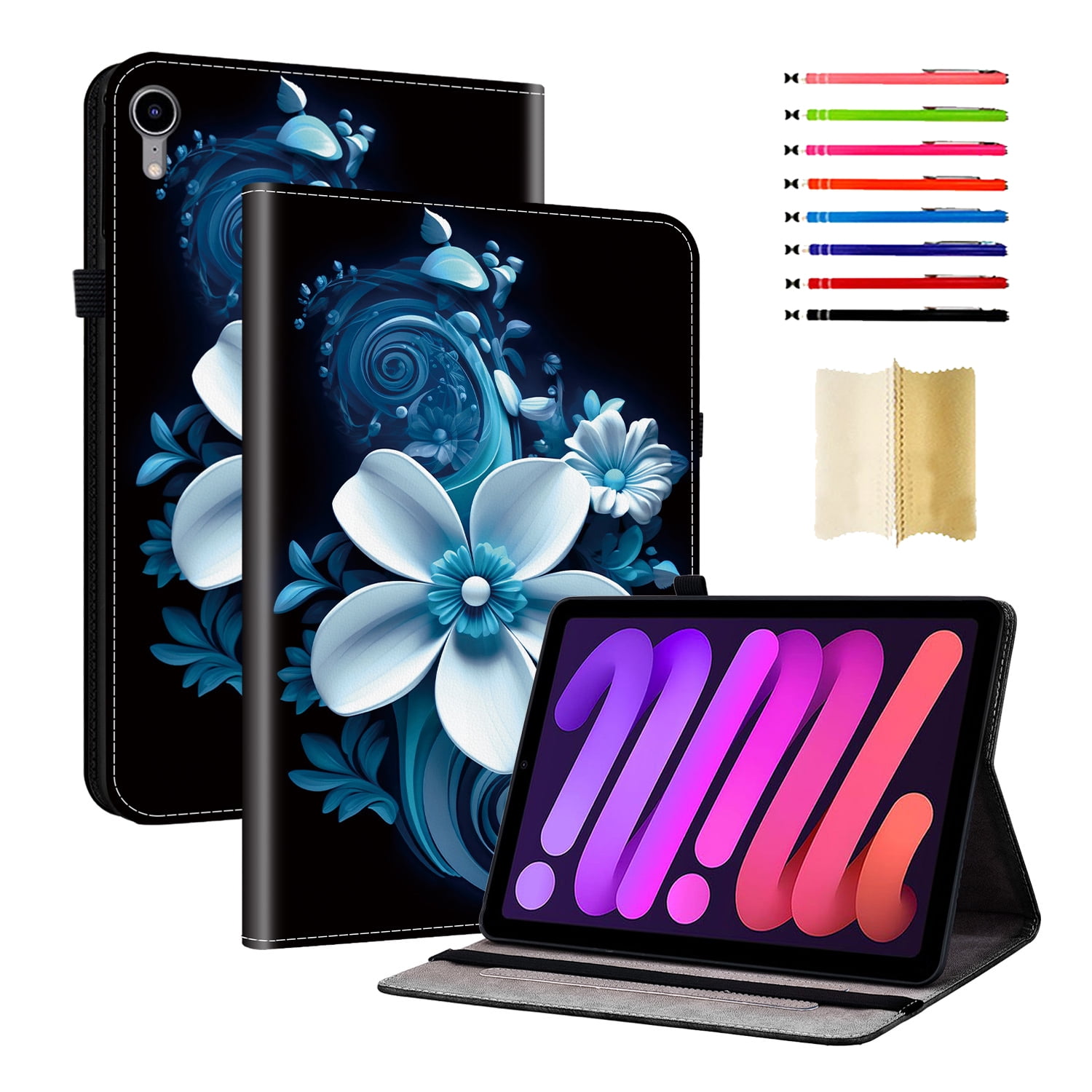 Case for iPad mini 7th Gen (A17 Pro) 2024 8.3" / mini 6 2021, Slim ...
