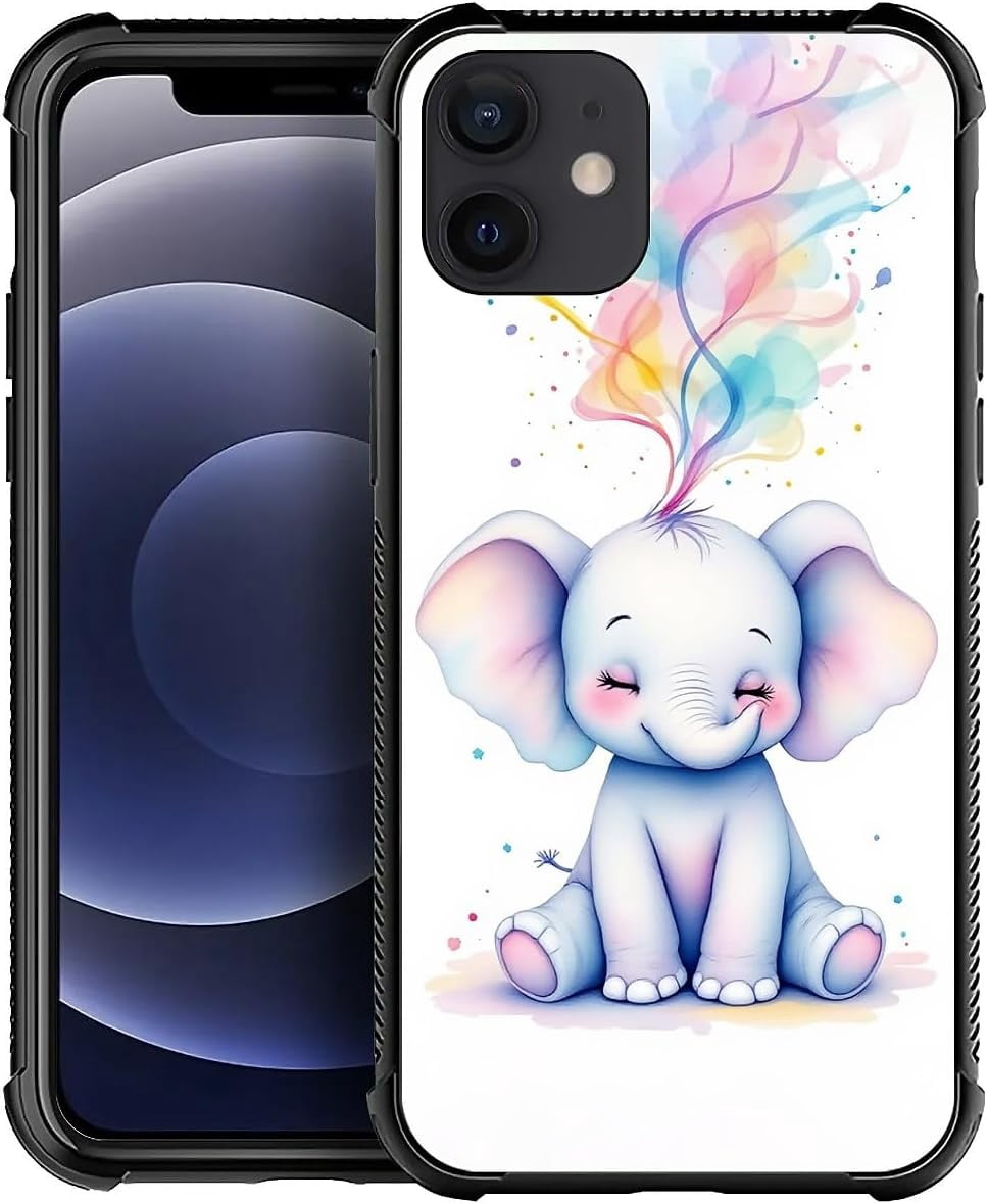 Case for iPhone 12/12 Pro Case, Graphic Design Case for Girl Boy Soft ...