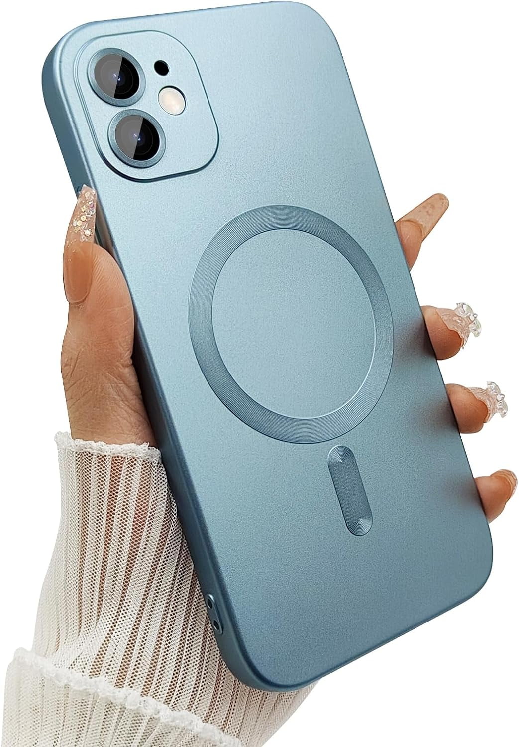 Case for iPhone 12 Phone Case for Women, Shockproof Matte Luxury ...