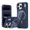 Case for iPhone 12 Pro Max with Camera Cover Kickstand, Compatible with ...