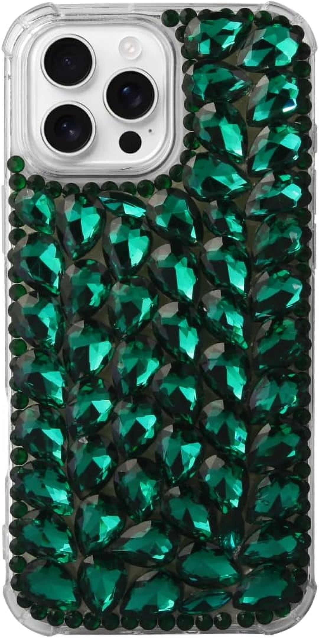 Case for iPhone 12,iPhone 12 Case,3D Handmade Sparkle Stunning Stones ...