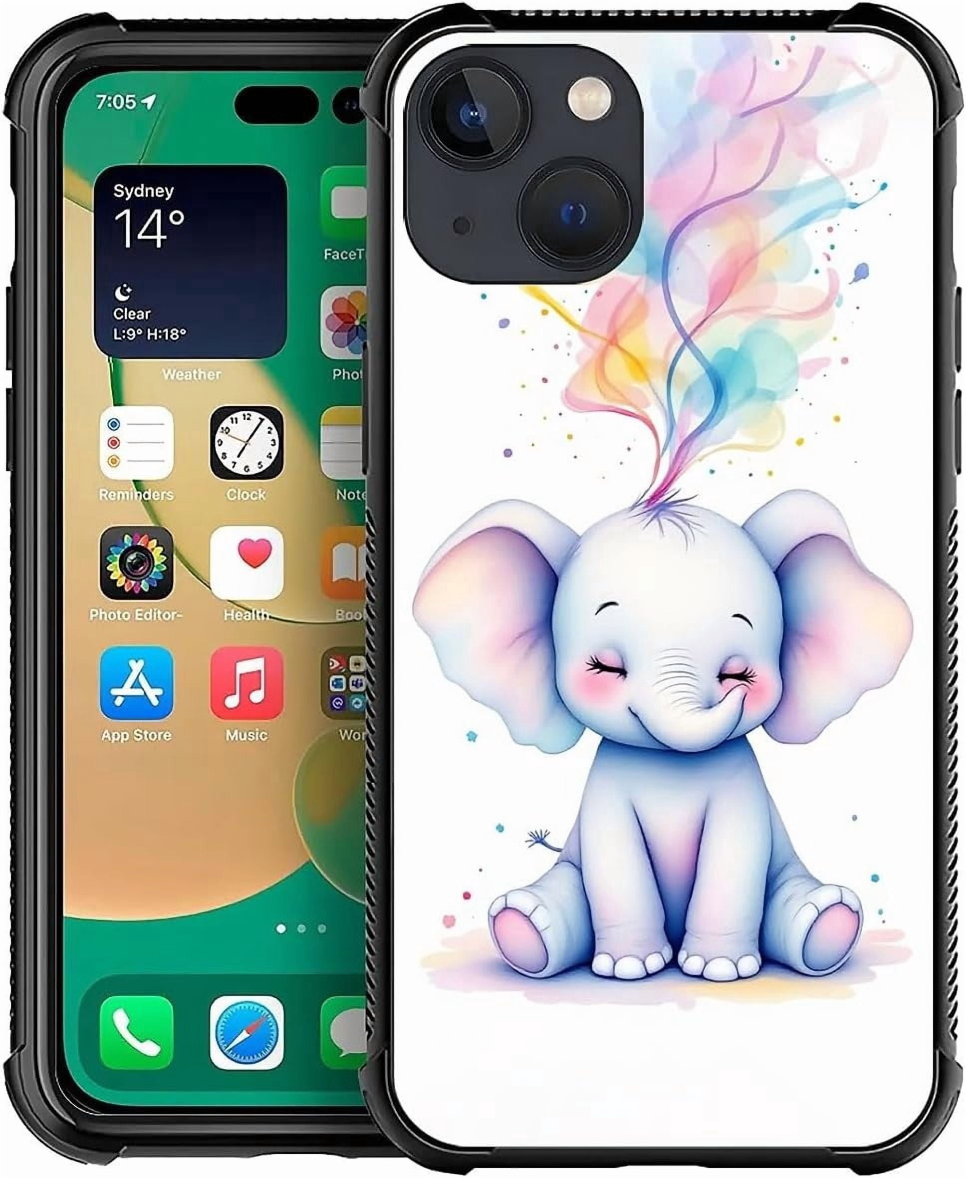 Case for iPhone 13 Case, Graphic Design Case for Girl Boy Soft Silicone ...