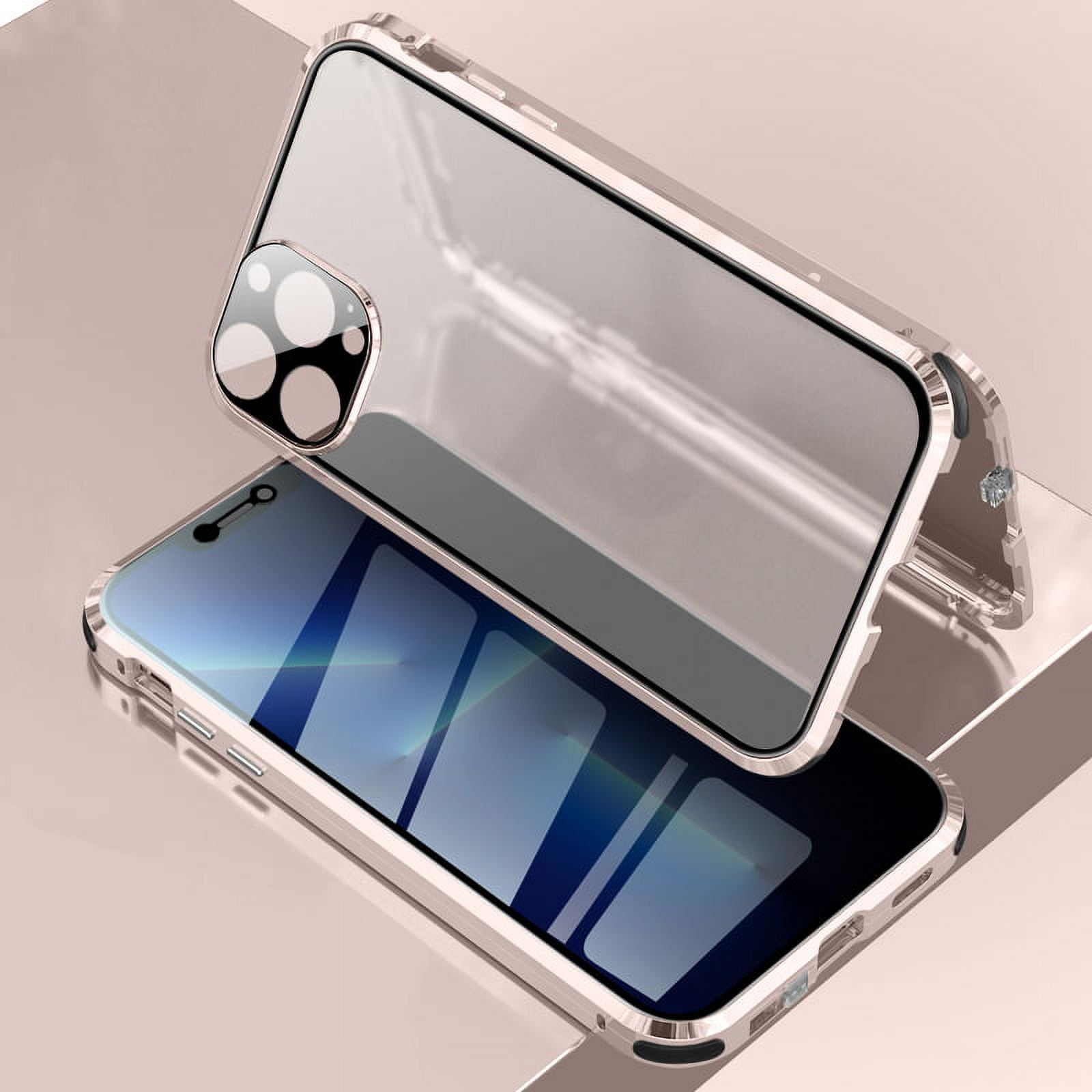 Case for iPhone 13 Pro 6.1 inch, Anti Peep Privacy Magnetic Case with ...
