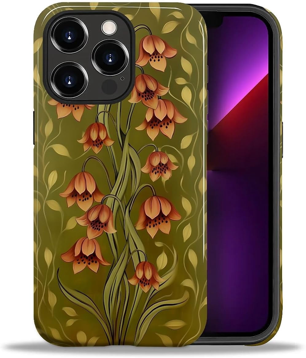 Case for iPhone 13 Pro, Hybrid Dual Protection Soft TPU + Hard PC ...