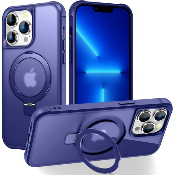 Case for iPhone 13 Pro with Magnetic Invisible Stand Compatible with ...