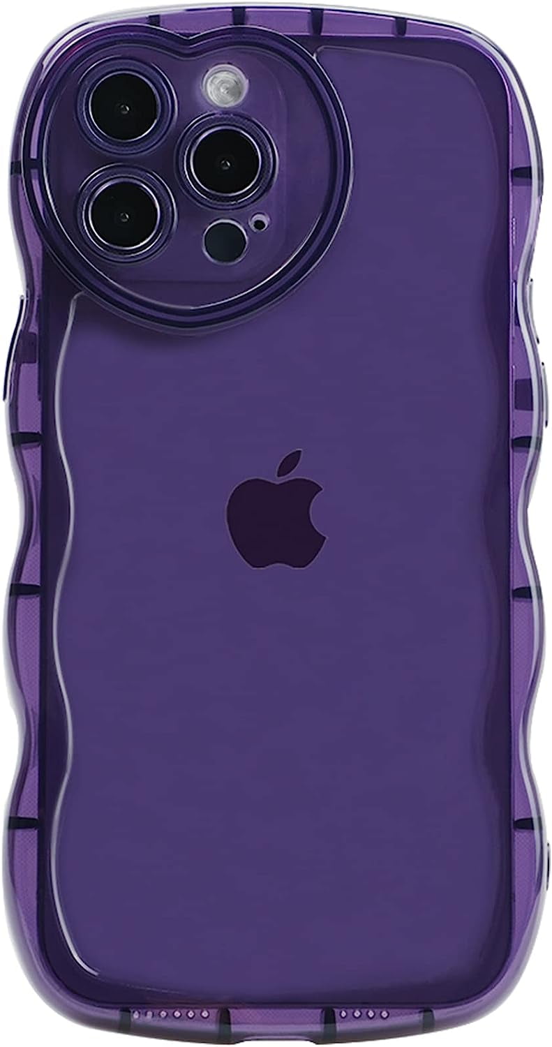 Case for iPhone 13 Pro Max Case Wave, Curly Frame Design for Women ...