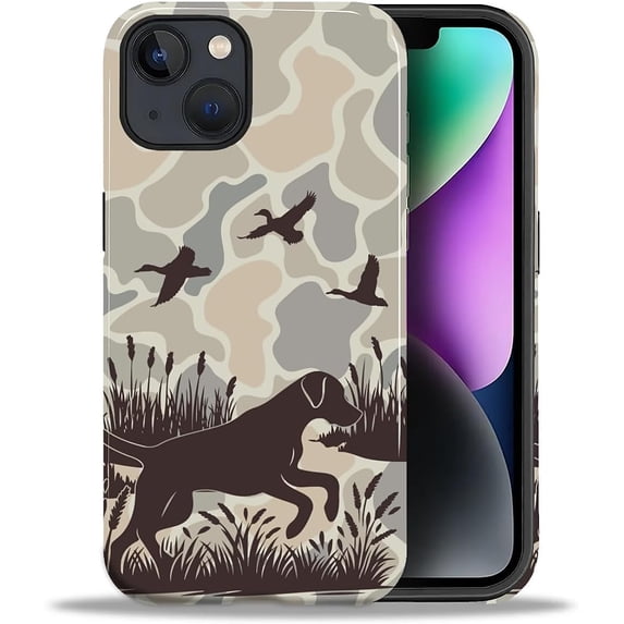 Case for iPhone 13 iPhone 14, Hybrid Dual Protection Soft TPU + Hard PC ...