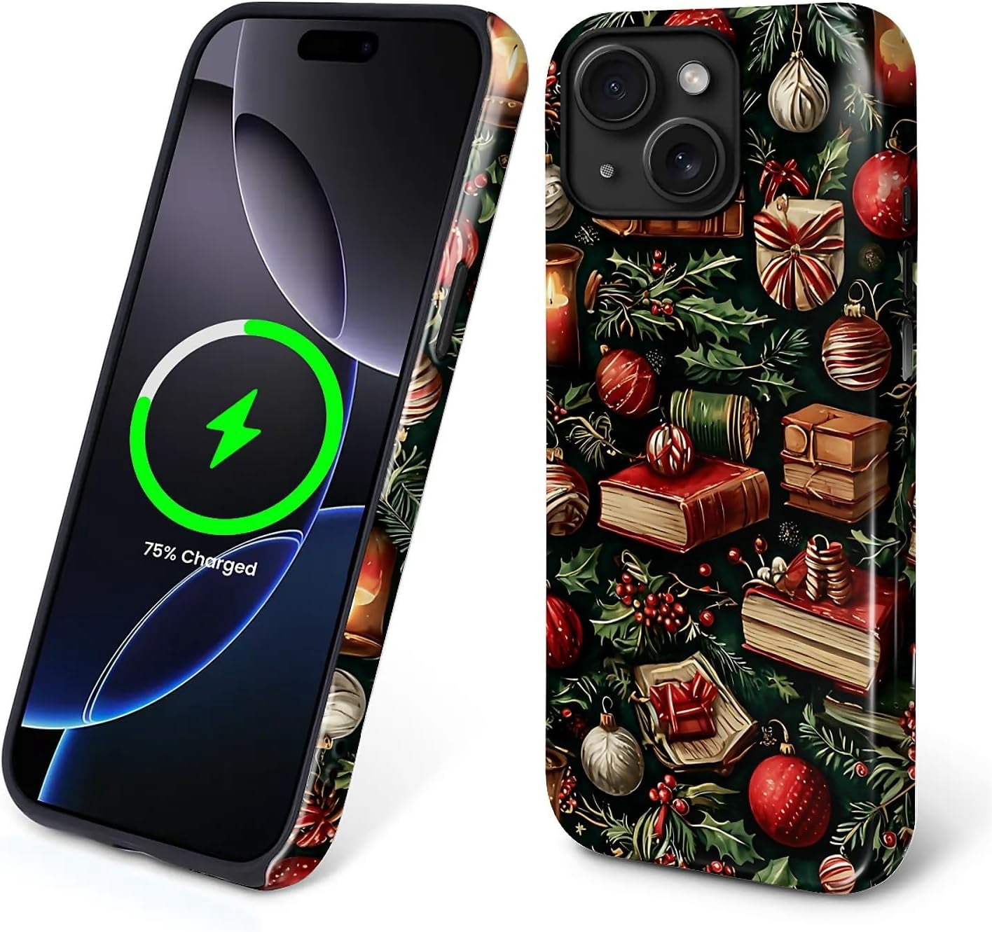 Case for iPhone 14 [Compatible with MagSafe], Glossy Soft Silicone and ...