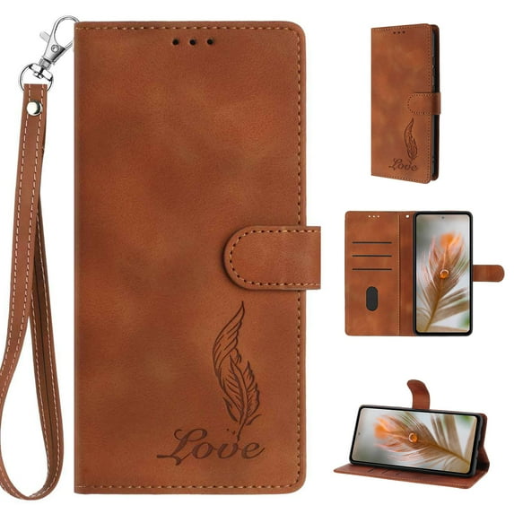 Case for iPhone 14 Plus, Girls Women PU Leather Wallet Case Kickstand ...