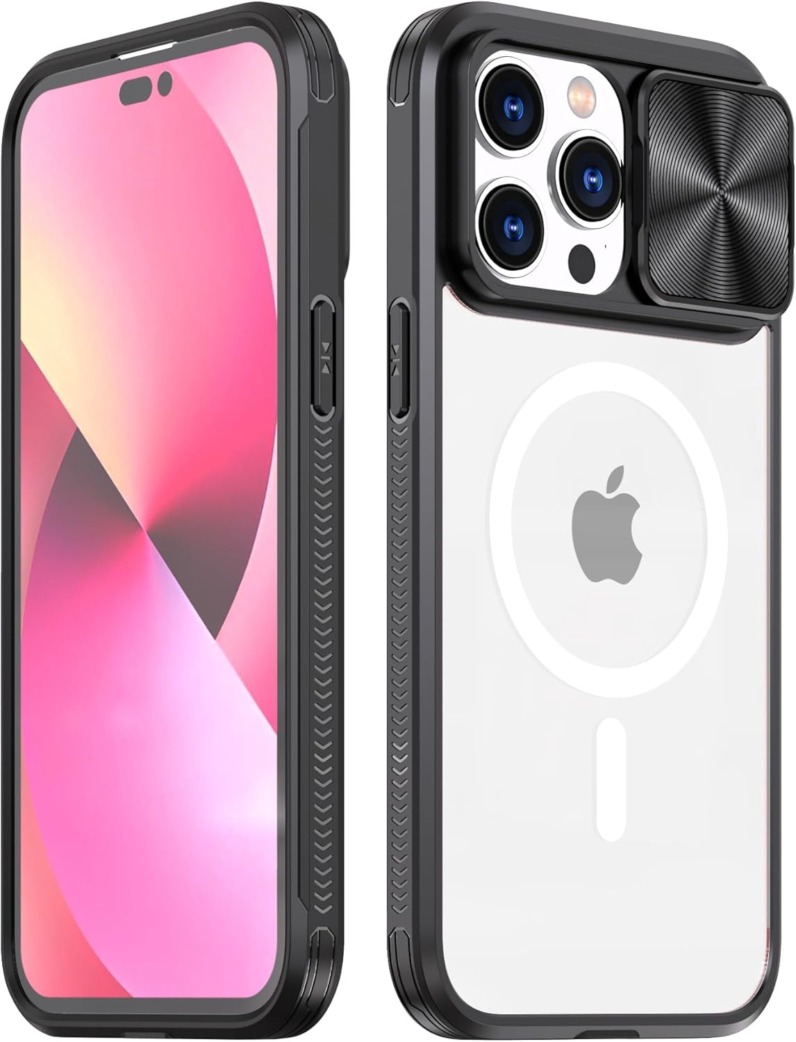 Case for iPhone 14 Pro Compatible with Magsafe with Camera Cover Slide ...