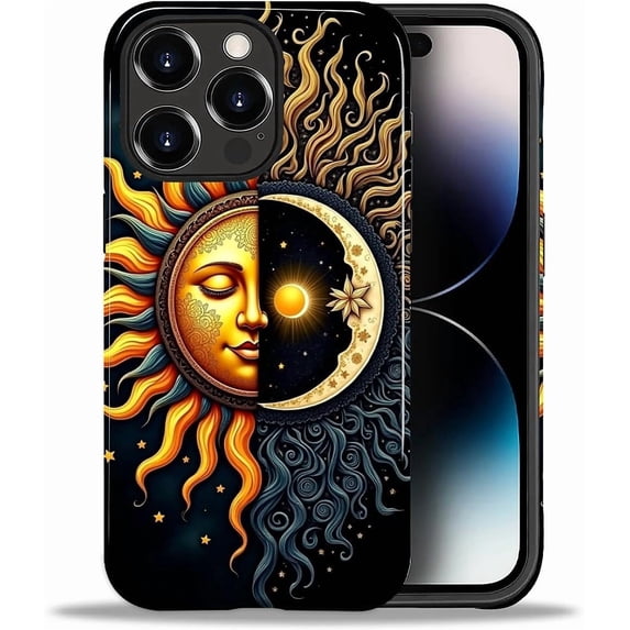 Case for iPhone 14 Pro Max Case, Hybrid 2-Layer Silicone Protective ...