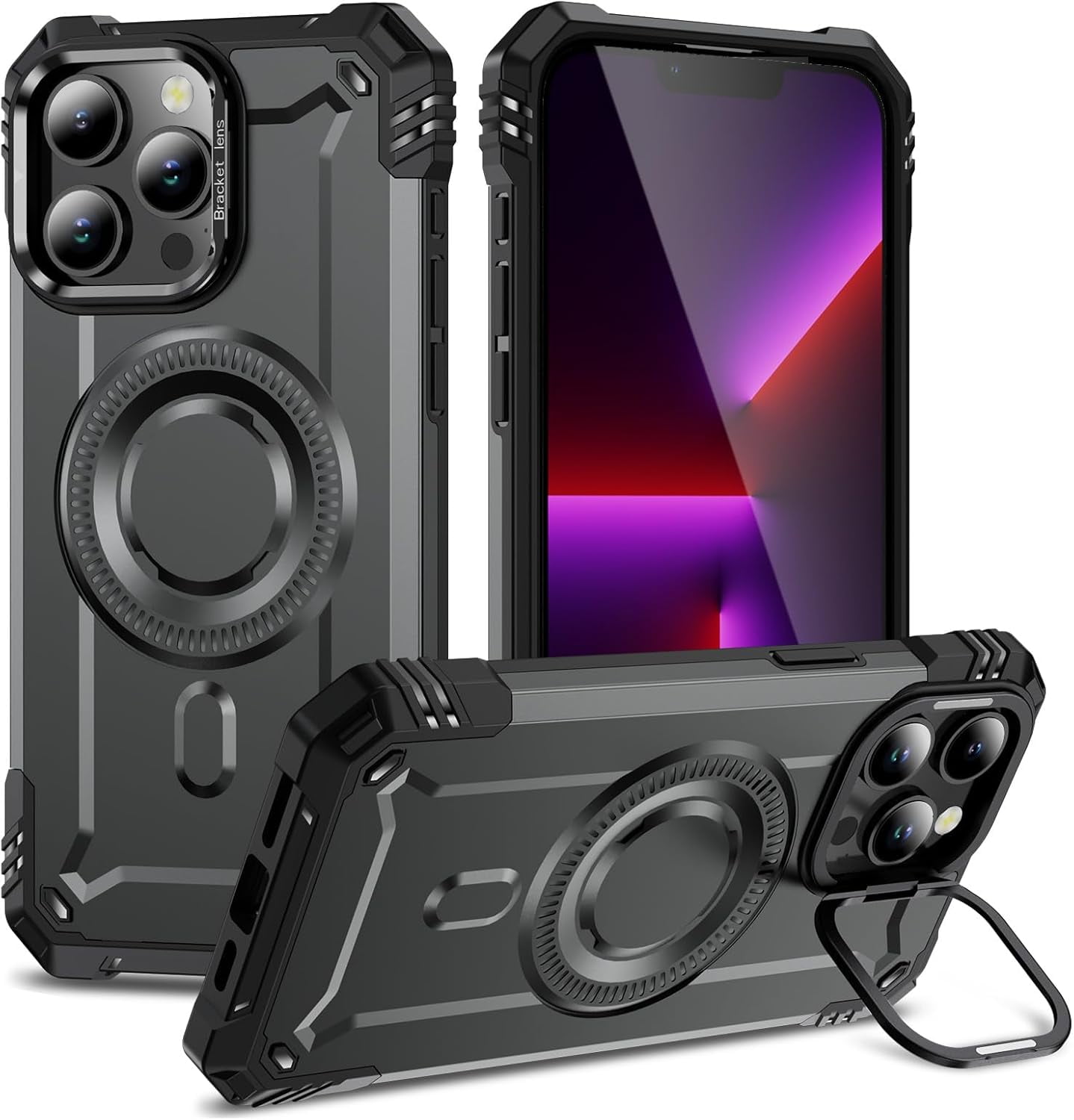 Case for iPhone 14 Pro,Military Grade Drop Full-Body Shockproof ...