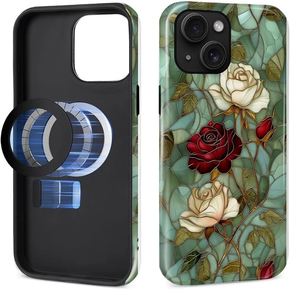 Case for iPhone 15 Plus, [Compatible with MagSafe], Magnetic Phone ...