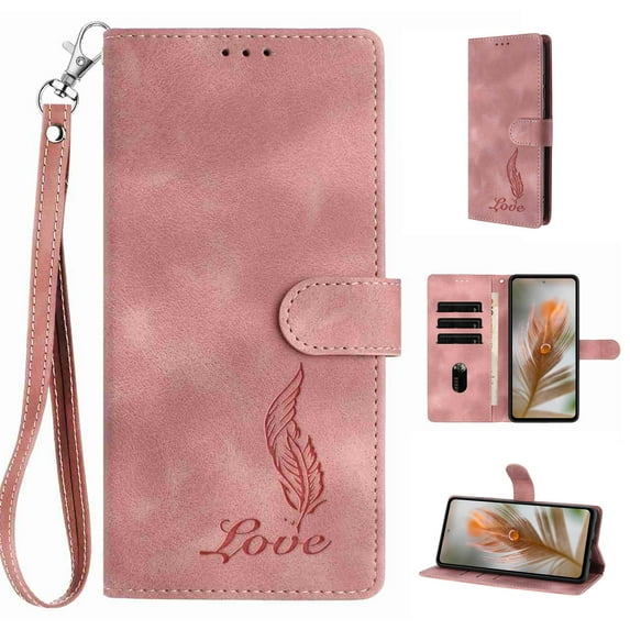 Case for iPhone 15 Plus, Girls Women PU Leather Wallet Case Kickstand ...