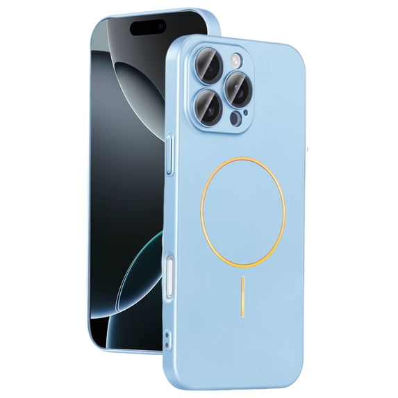Case for iPhone 15 Plus, Hard PC Frosted Cover with Lens Protector ...