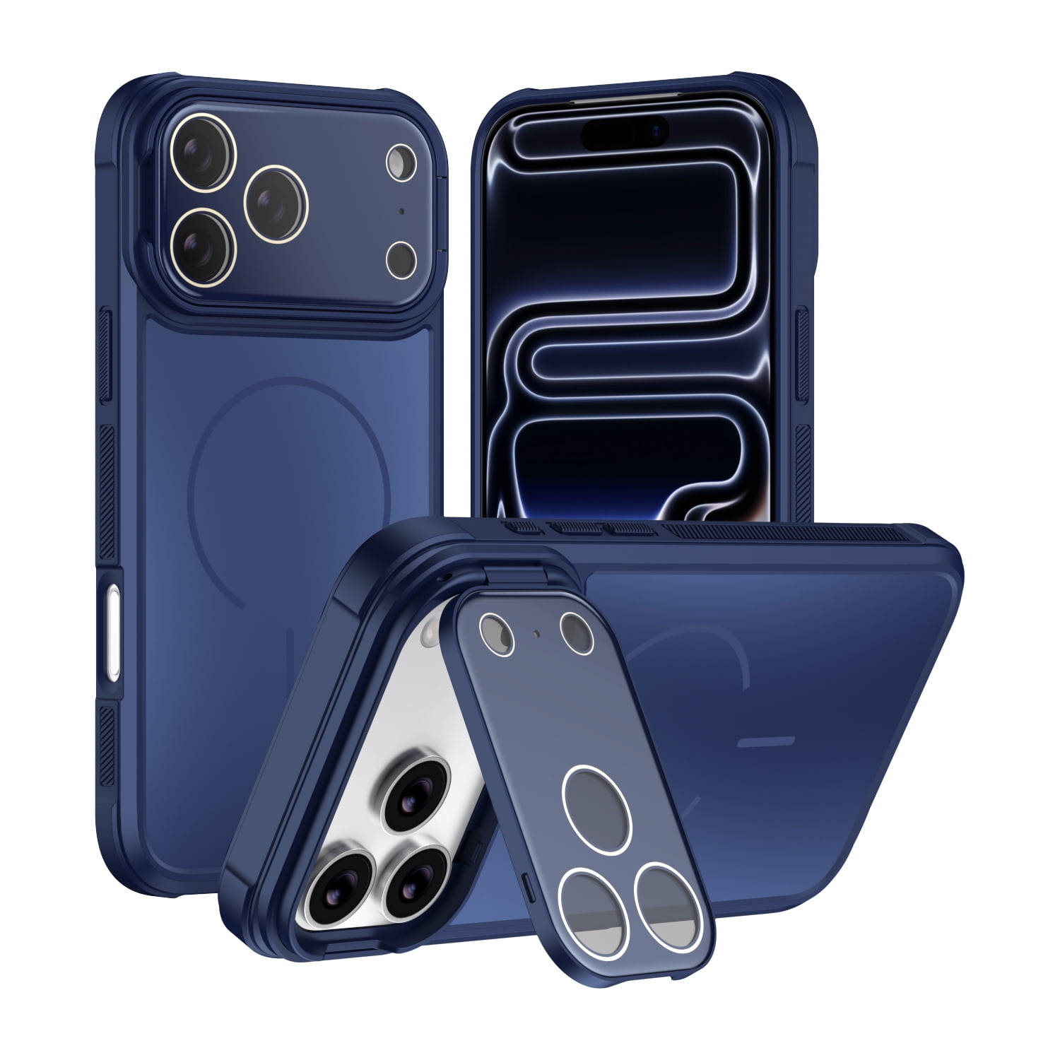 Case for iPhone 15 Pro with Camera Lens Protector, Compatible with ...