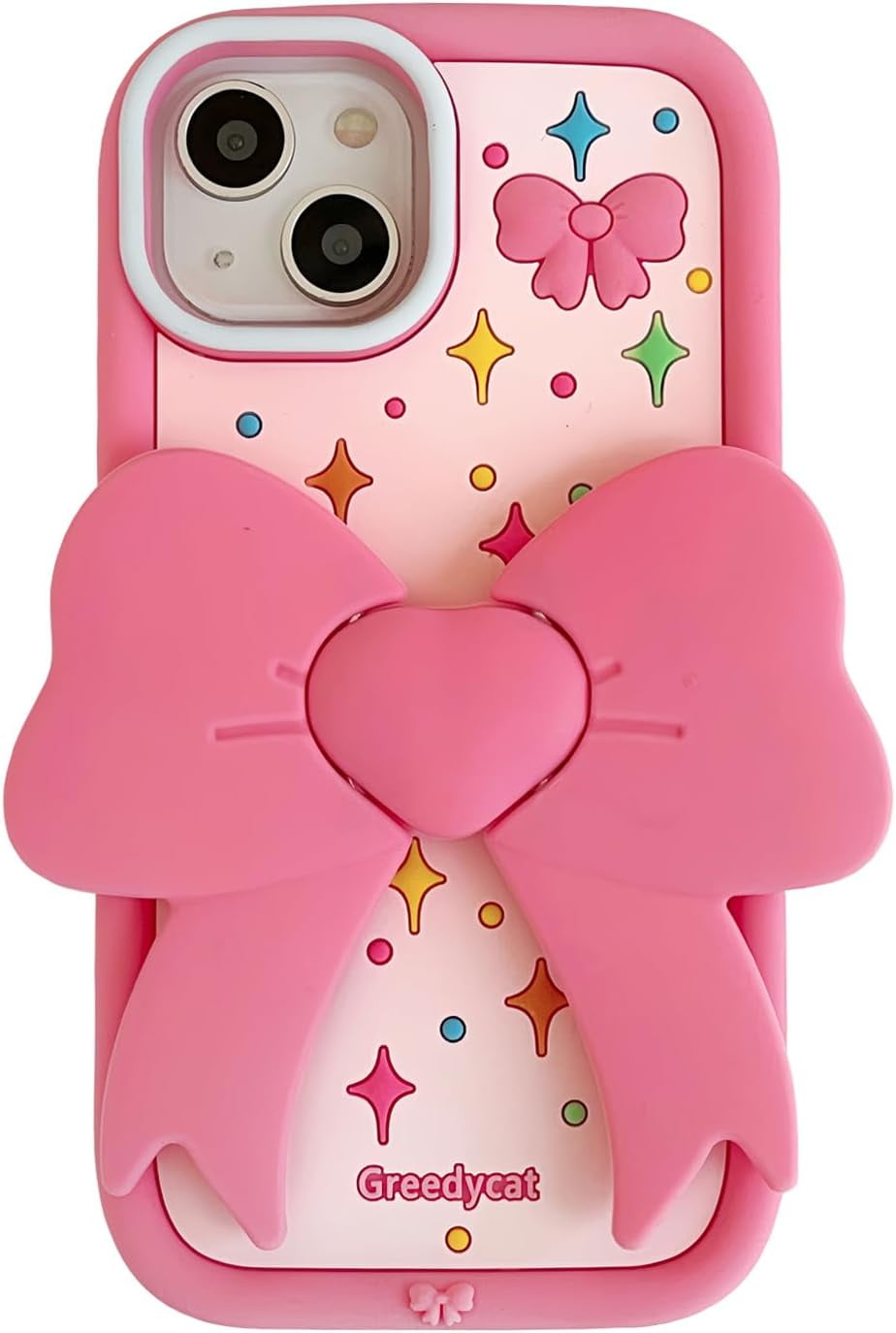 Case for iPhone 15 Pro,Cute 3D Kawaii Phone Cases Funny Butter Bear ...