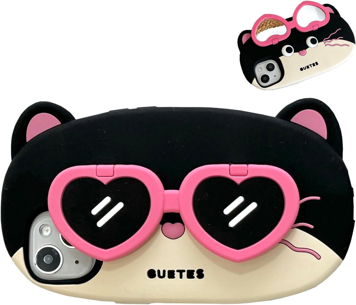 Case for iPhone 15 Pro,Cute 3D Kawaii Phone Cases Funny Butter Bear ...