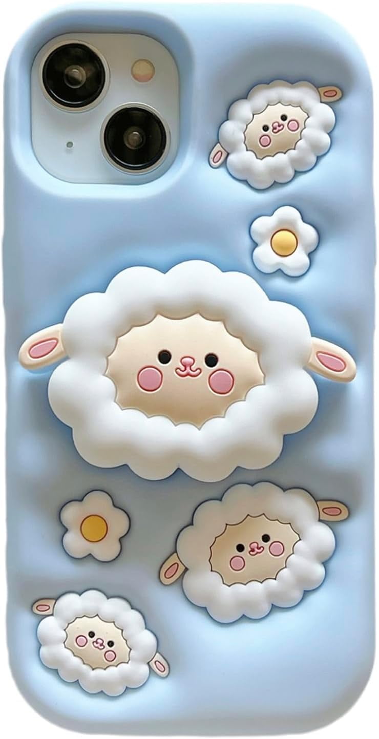 Case for iPhone 15 Pro,Cute 3D Kawaii Phone Cases Funny Butter Bear ...