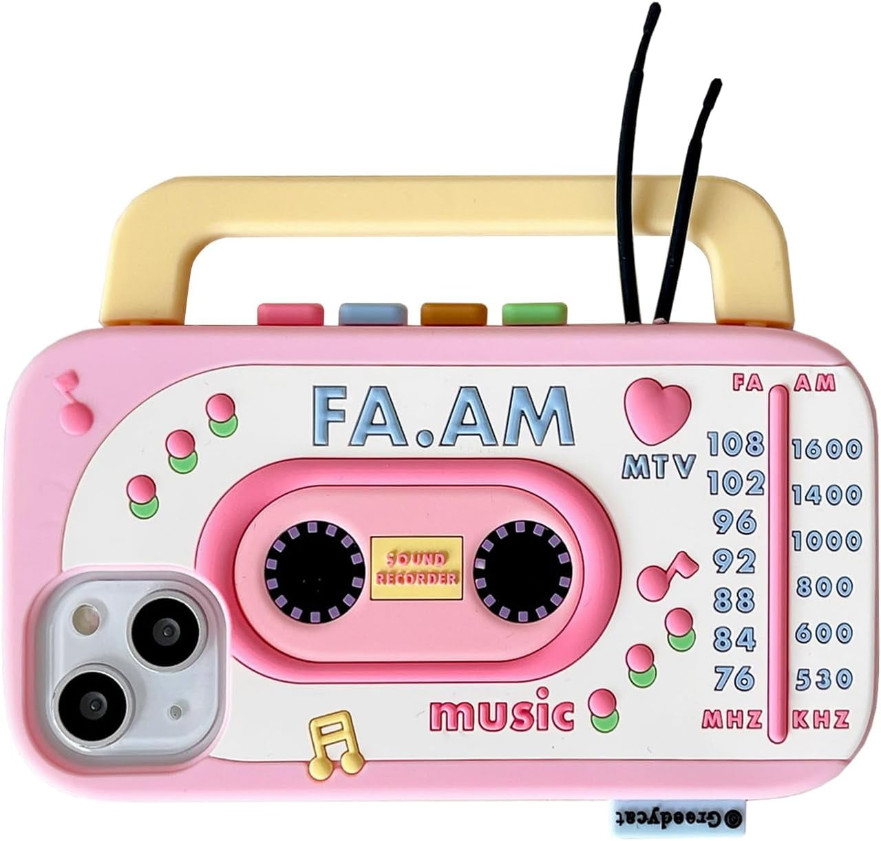 Case for iPhone 15 Pro,Cute 3D Kawaii Phone Cases Funny Butter Bear ...