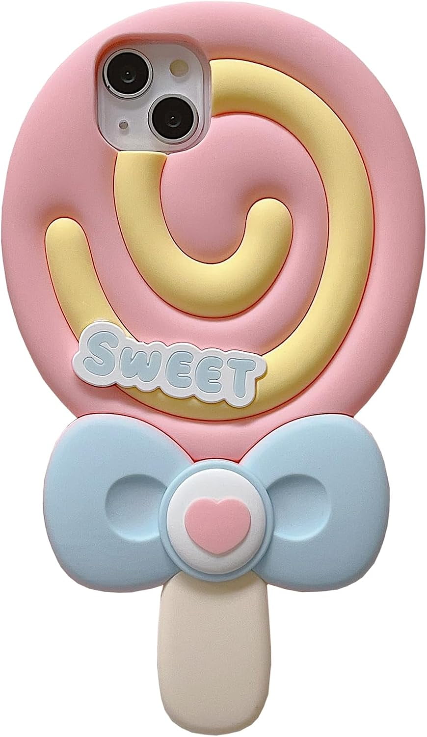 Case for iPhone 15 Pro,Cute 3D Kawaii Phone Cases Funny Butter Bear ...