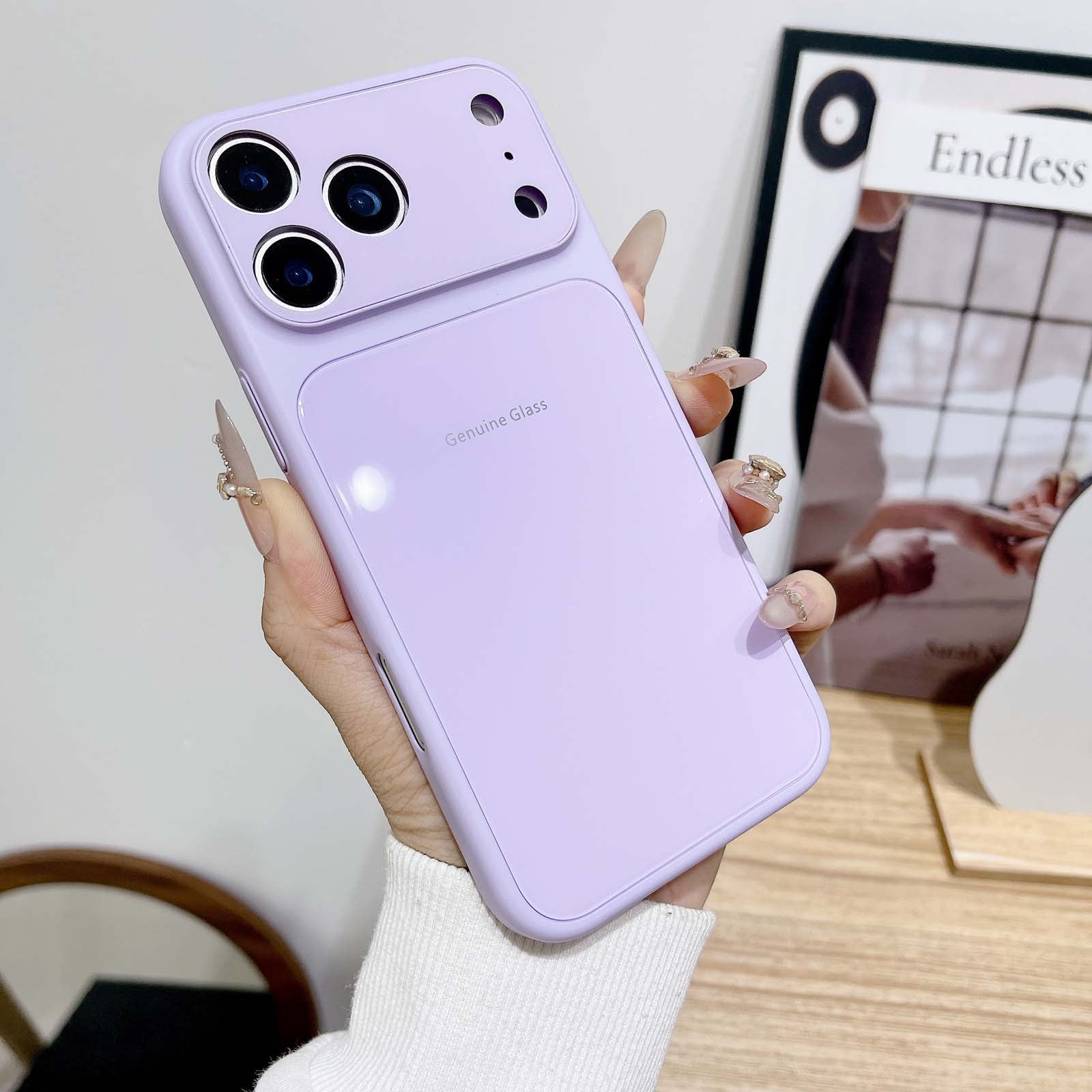 Case for iPhone 15 Pro, Luxury Ultra Slim Phone Case with Tempered ...