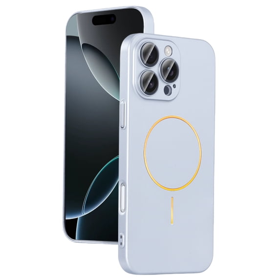 Case for iPhone 16, Hard PC Frosted Cover with Lens Protector ...