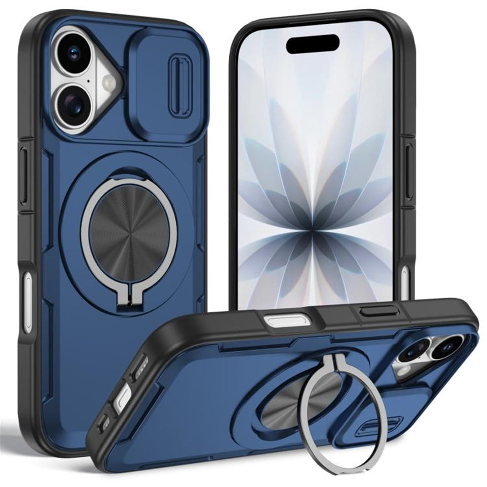 Case for iPhone 16 Plus 6.7-inch, Built In Slide Camera Cover ...