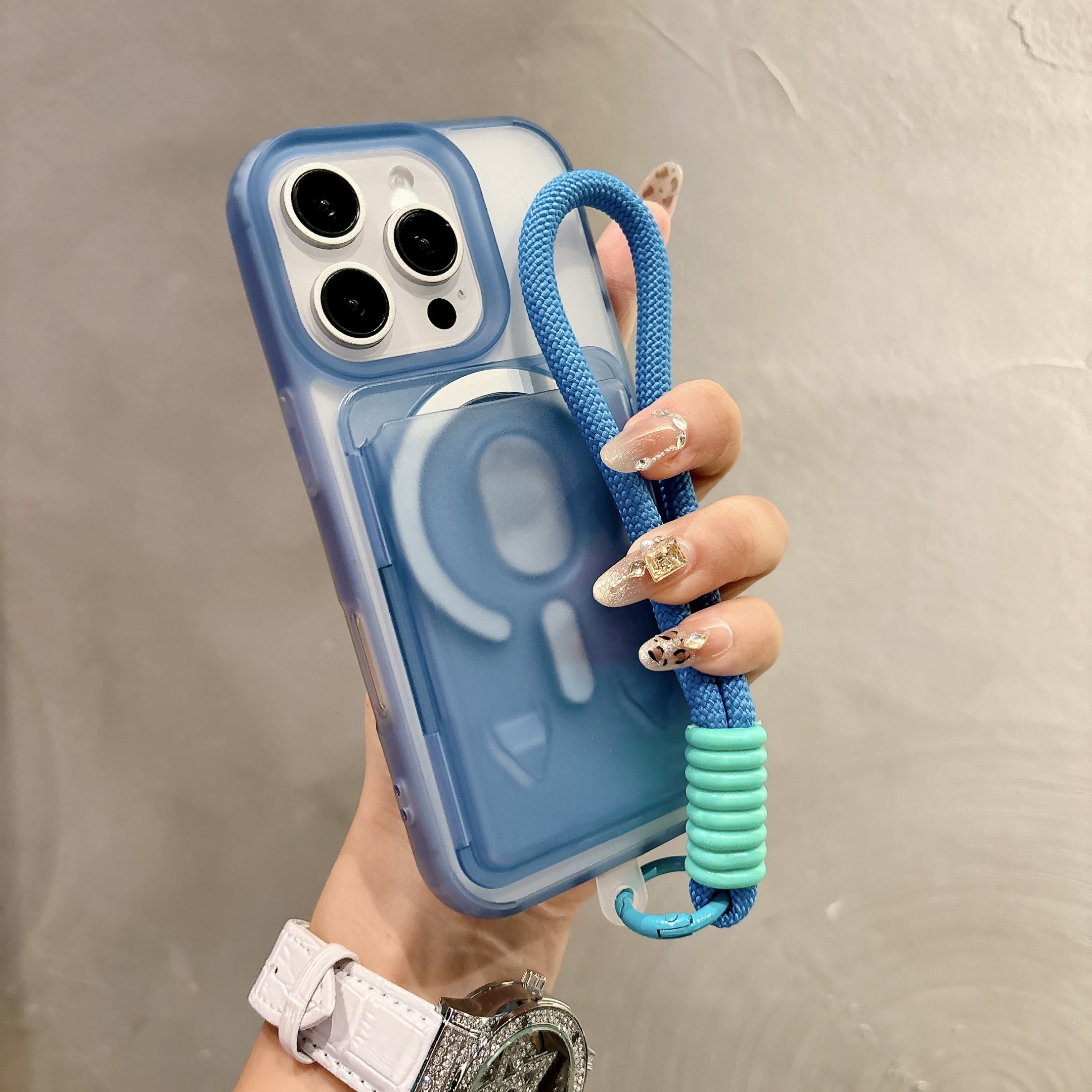 Case for iPhone 16 Plus, Compatible with MagSafe, Translucent Slim ...