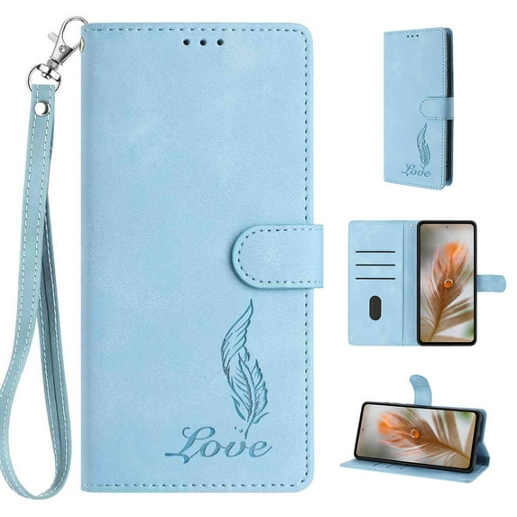 Case for iPhone 16 Plus, Girls Women PU Leather Wallet Case Kickstand ...