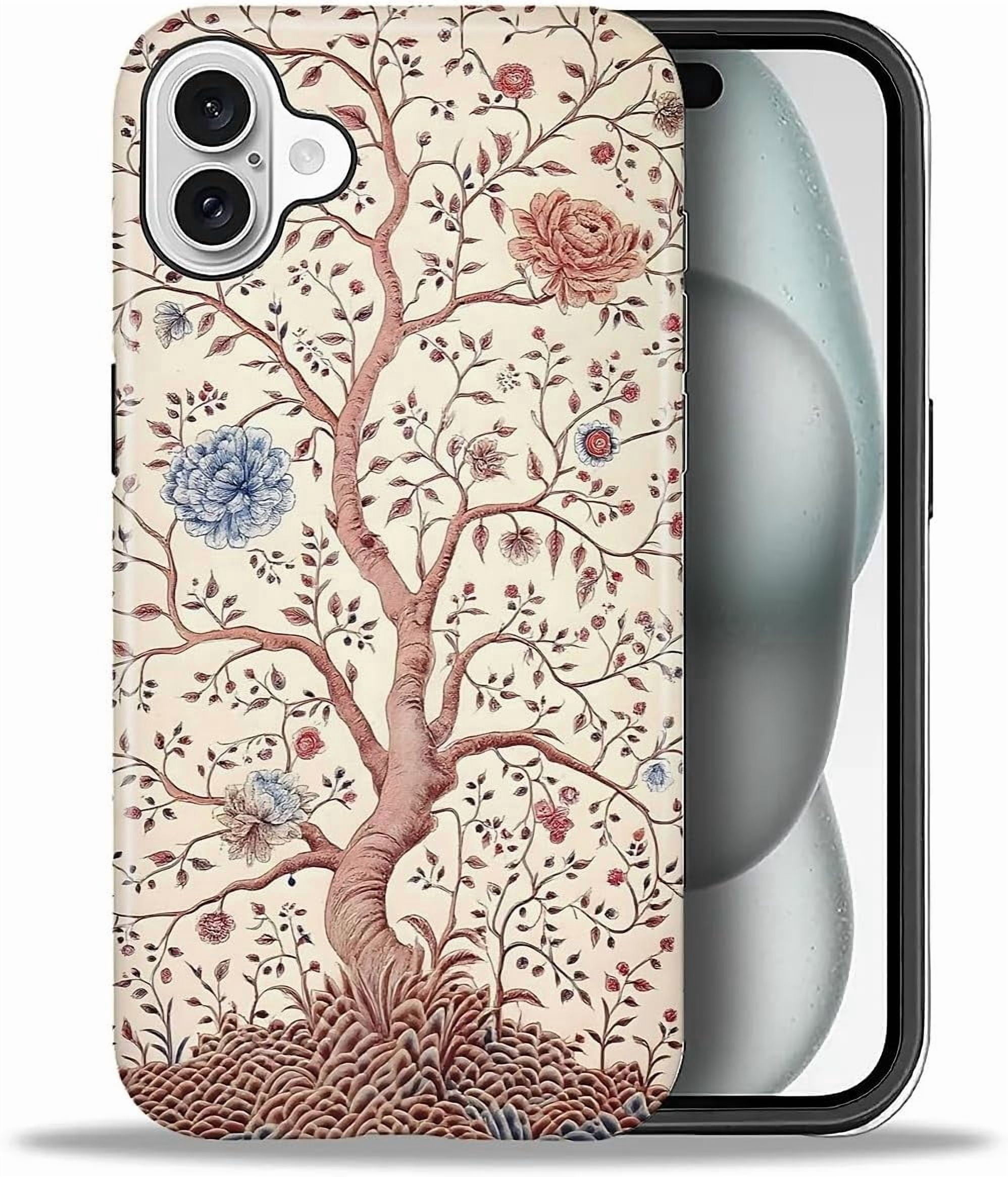 Case for iPhone 16 Plus, Hybrid Dual Protection Soft TPU + Hard PC ...