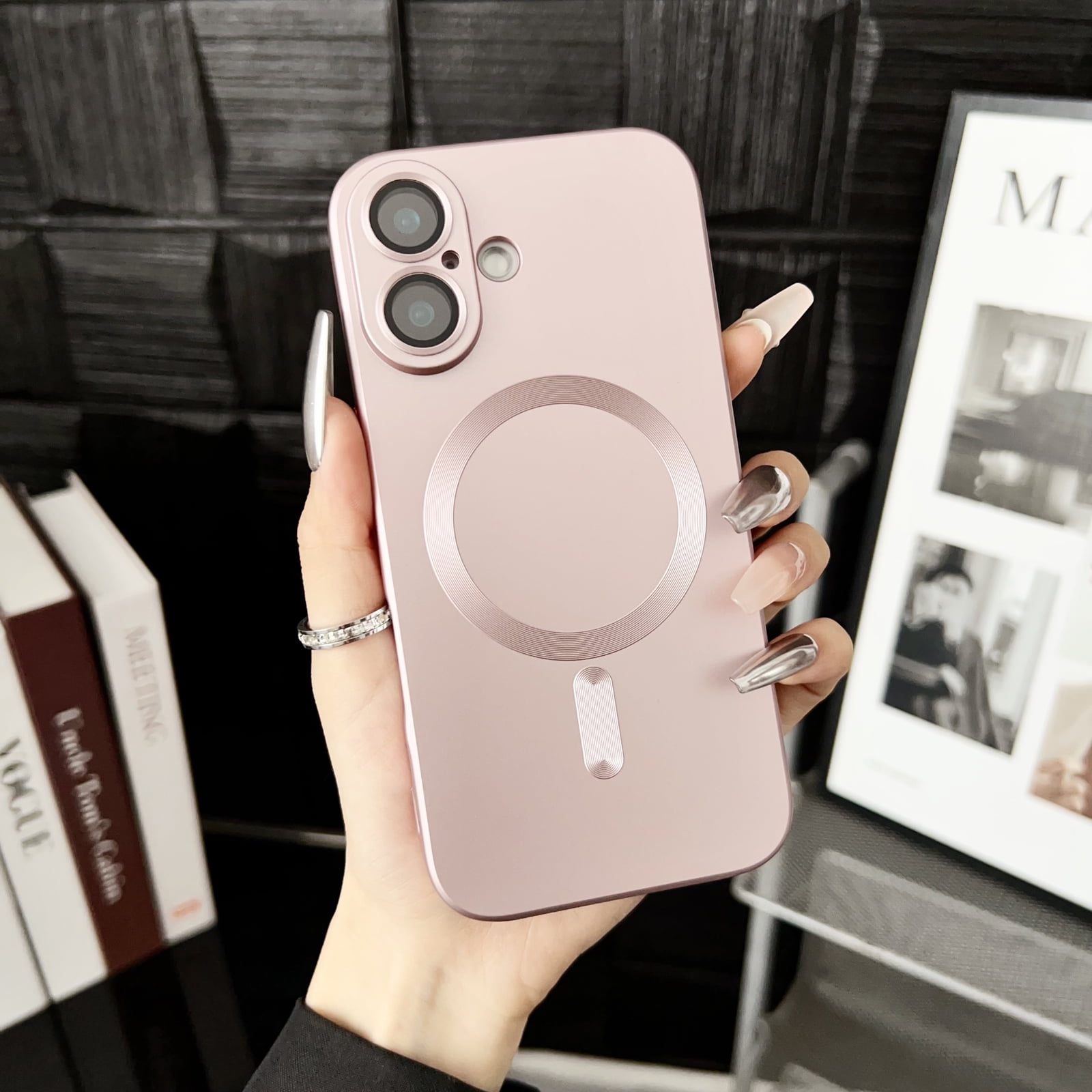 Case for iPhone 16 Pro, Compatible with Magsafe Magnetic Adsorption ...