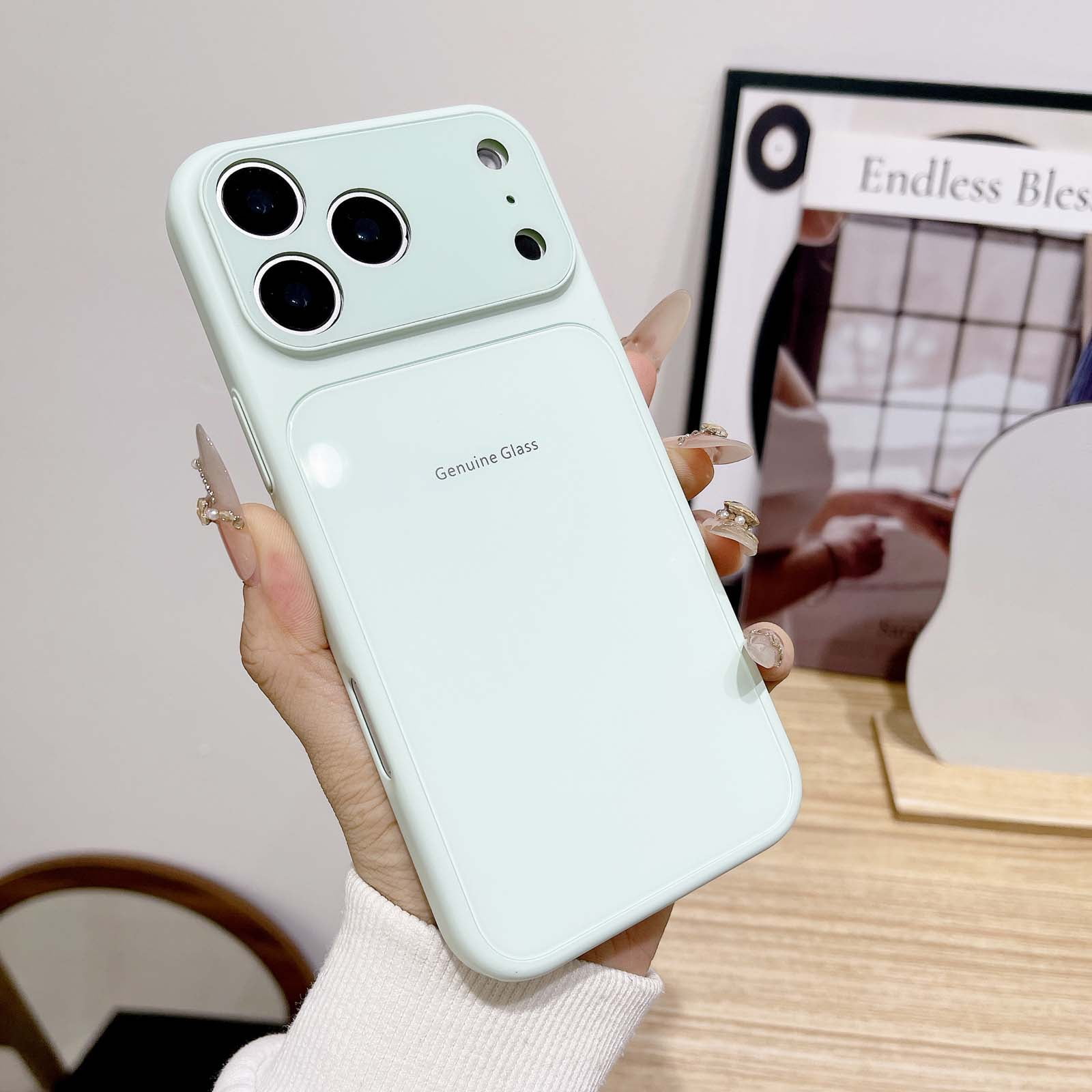 Case for iPhone 16 Pro, Luxury Ultra Slim Phone Case with Tempered ...