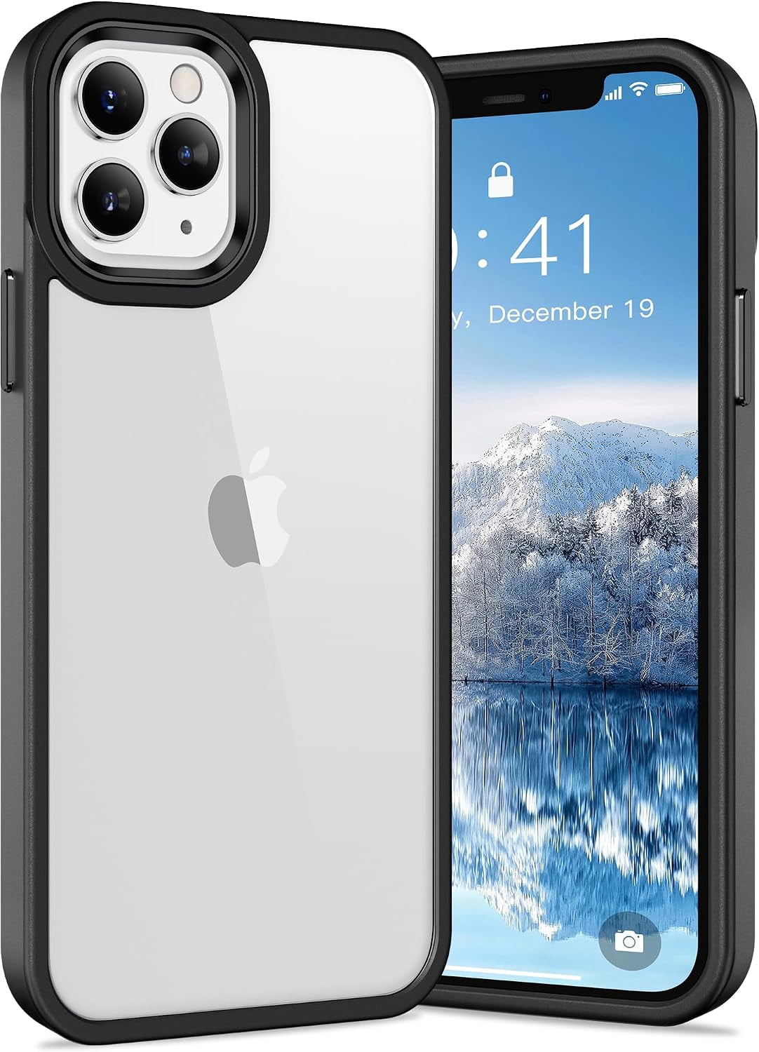 Case for iPhone 16 Pro Max | Clear Anti-Yellowing, Hard Back, Military ...