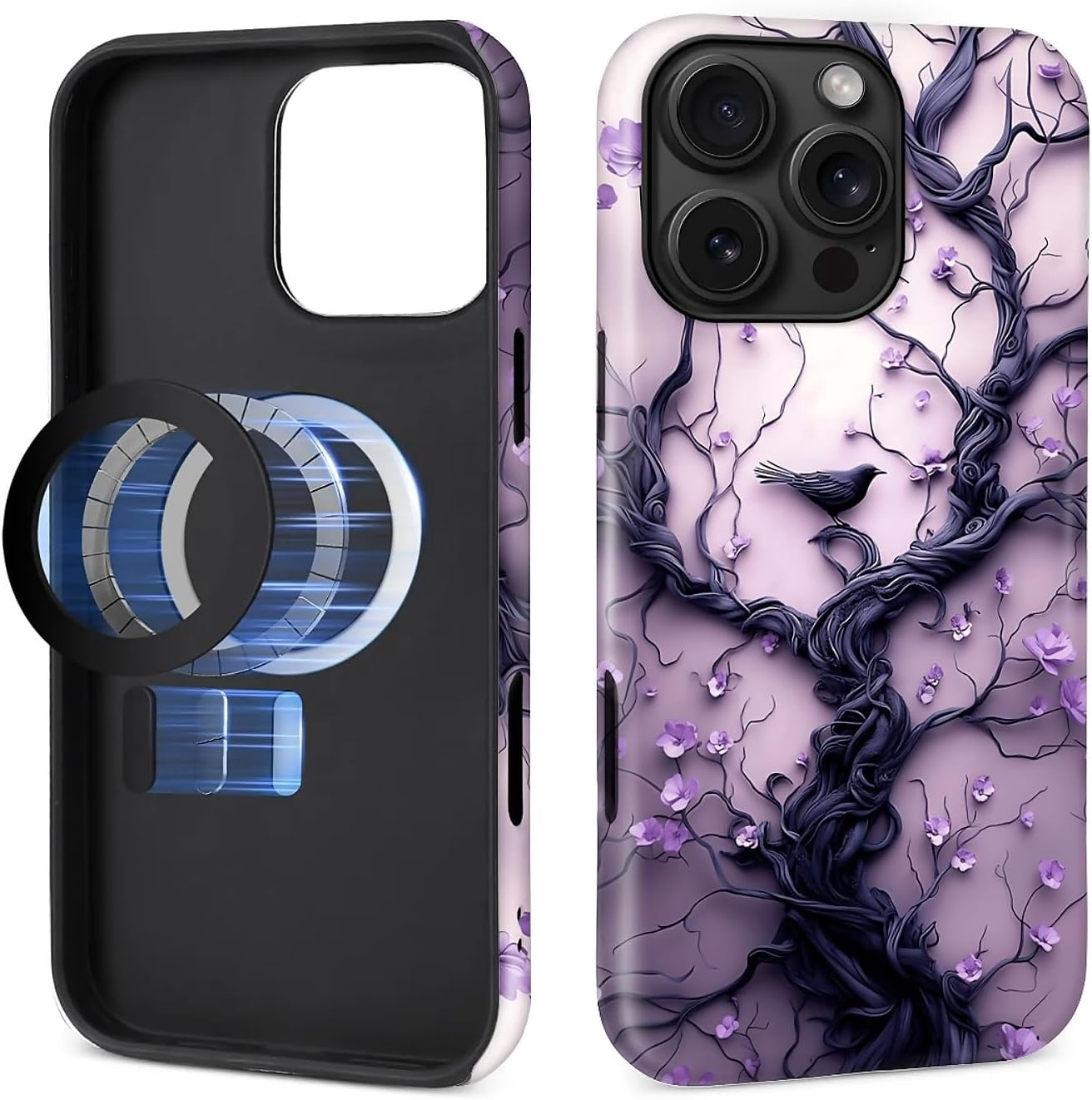 Case for iPhone 16 Pro Max [Compatible with MagSafe], Matte Soft ...