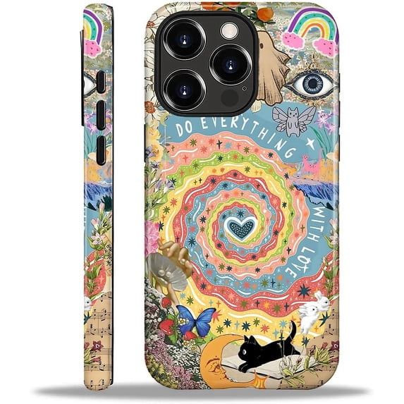 Case for iPhone 16 Pro Max, Hybrid 2-Layer Case, Shockproof Military ...