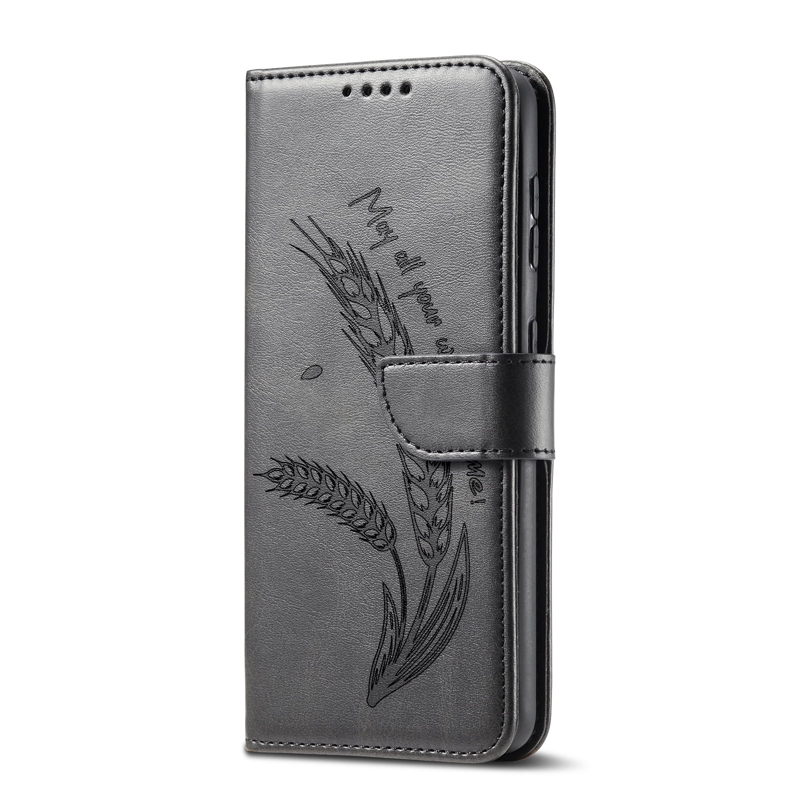 Case for iPhone 16PROMAX Wristband flip cover bracket PU leather wallet protection sleeve cash ...