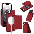 Case for iPhone 16e/17e, PU Leather Wallet Case with Detachable ...