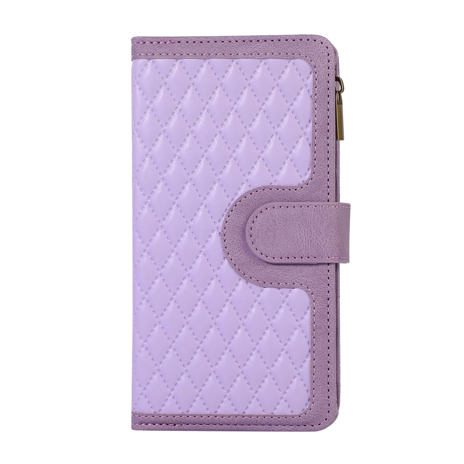 Case for iPhone 16e card pouch zipper flash wallet Crossbody bag wallet ...