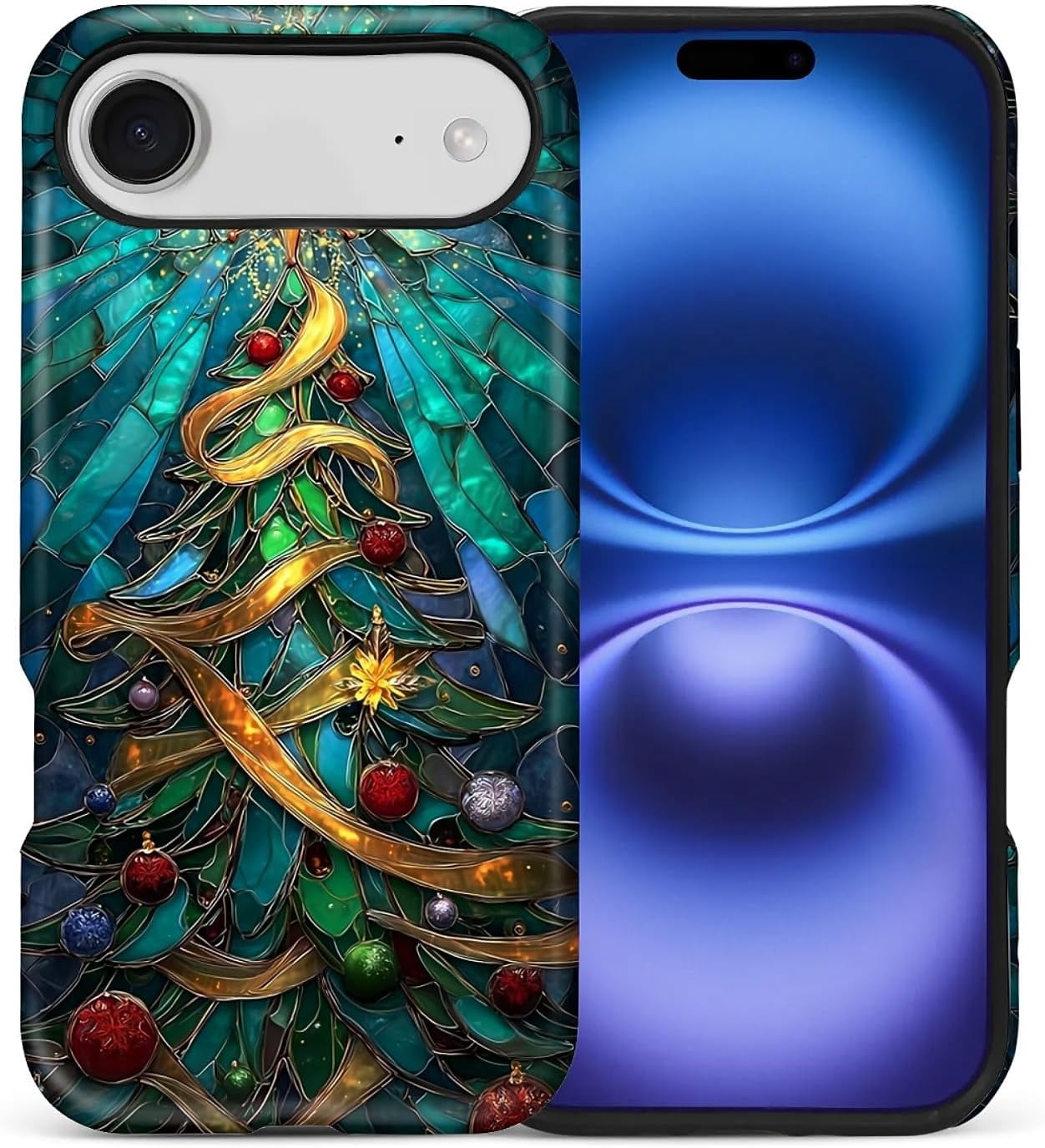 Case for iPhone 17 Air Case, Hybrid 2-Layer Silicone Protective Matte ...
