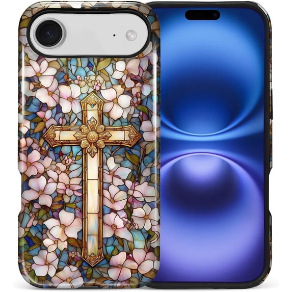 Case for iPhone 17 Air, Hybrid Dual Protection Soft TPU + Hard PC ...