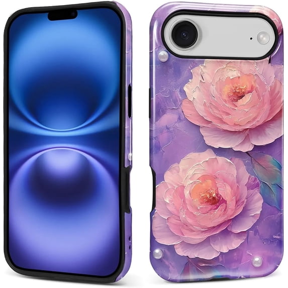 Case for iPhone 17 Air,Hybrid Dual Protection Soft TPU Hard PC ...