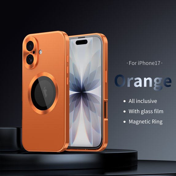 Case for iPhone 17, Compatible with Magsafe 360 Degree Full Body ...