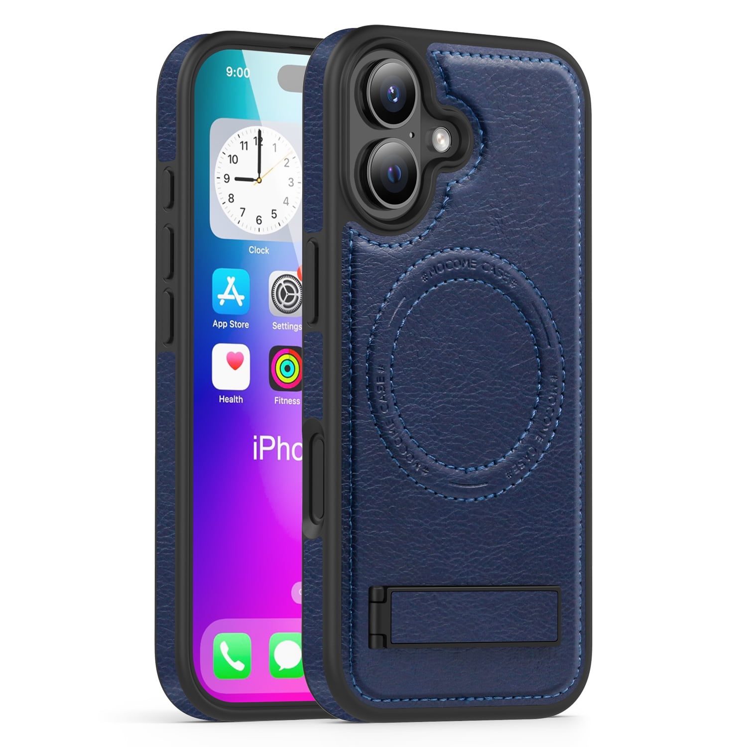 Case for iPhone 17 with Hidden Kickstand, [Military Grade Drop ...