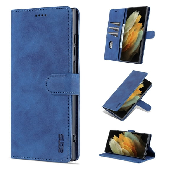 Case for iPhone 17, Leather iPhone 17 Wallet Magnetic Book Protection ...