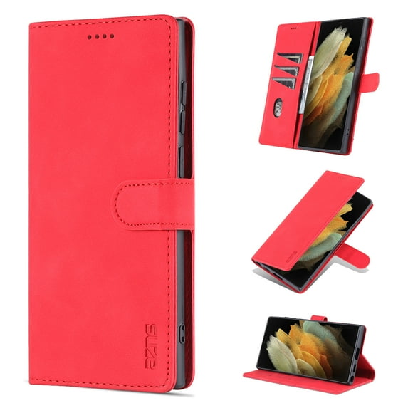 Case for iPhone 17, Leather iPhone 17 Wallet Magnetic Book Protection ...