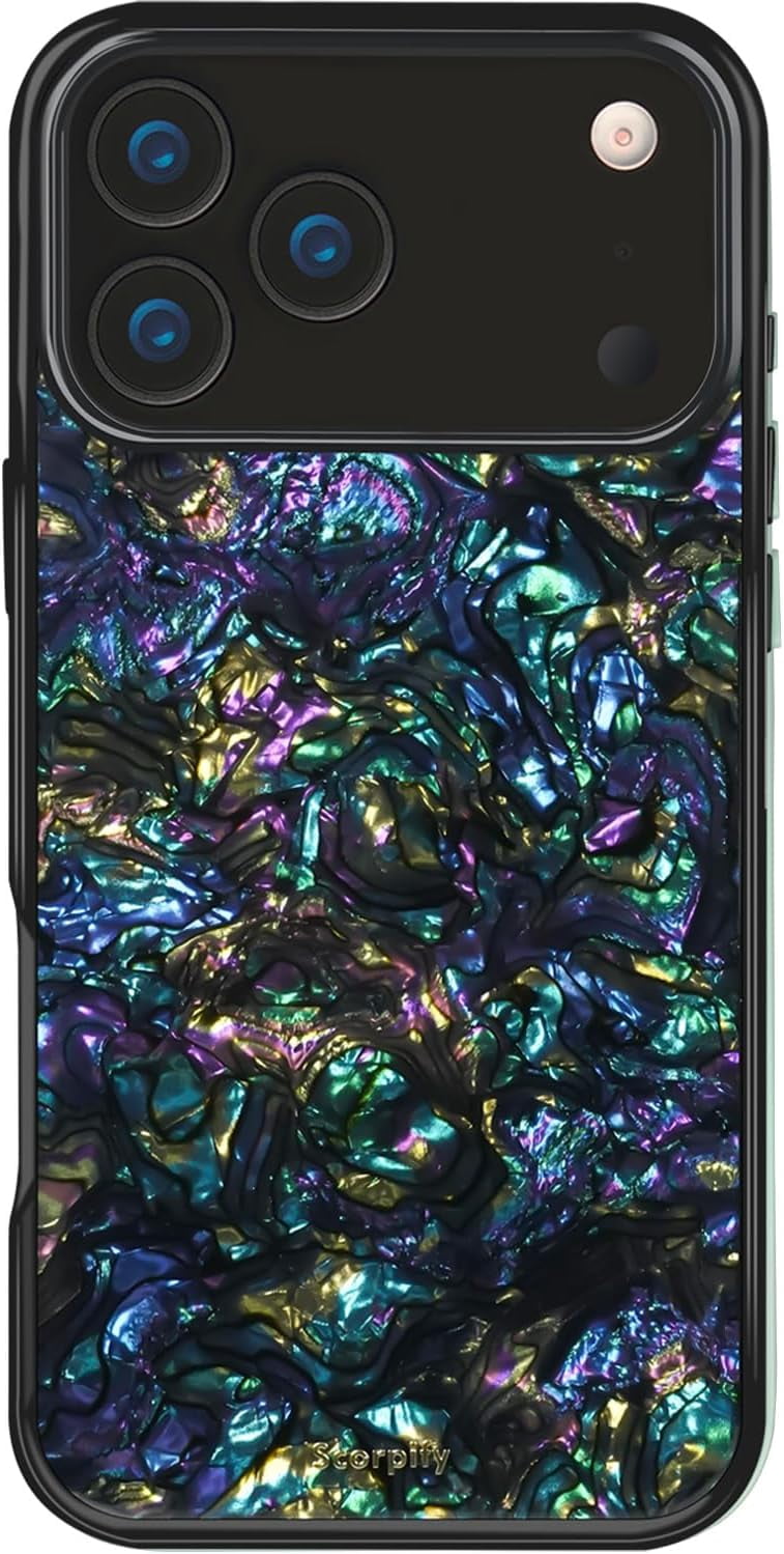 Case for iPhone 17 Pro Max Case [Compatible with MagSafe] with Gleam ...